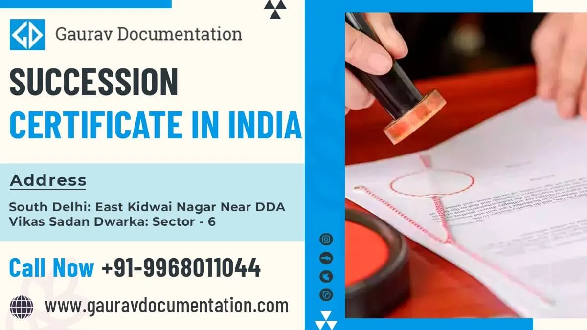 How can I get Succession Certificate - Indian Succession Act